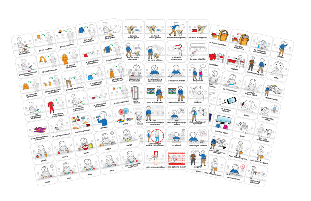 Magnetisch Pictogrammen set voor volwassenen en tieners - NIEUW ...